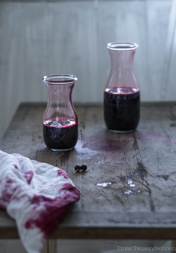 Cassis Sirup - Tinastausendschön